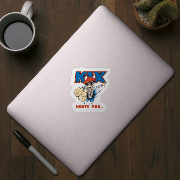Kix Wants You - Light - Kix - Sticker | TeePublic
