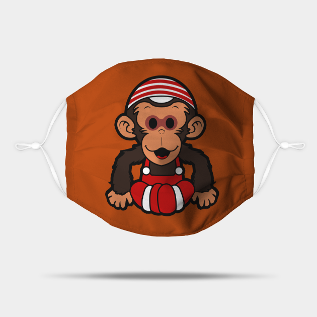 Cute Chim Chim Speed Racer Monkey - Speed Racer - Mask | TeePublic