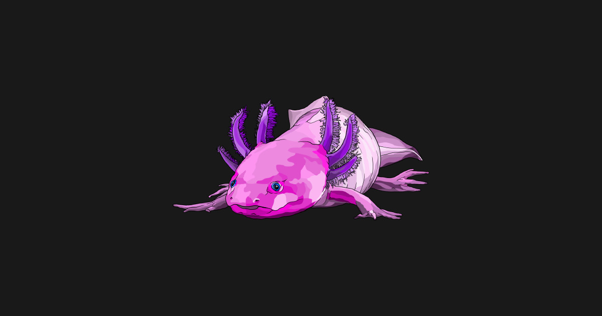 Candy Axolotl - Axolotl - T-Shirt | TeePublic