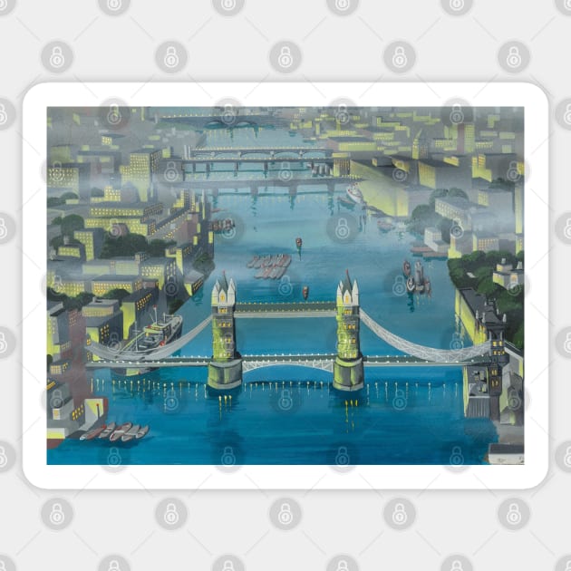 London Bridge - Scooby Doo - Sticker | TeePublic