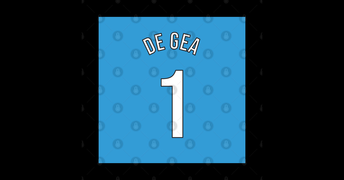 De Gea Home Kit - 22/23 Season - David De Gea - Sticker | TeePublic