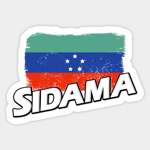 Sidama Region flag - Sidama - Sticker | TeePublic