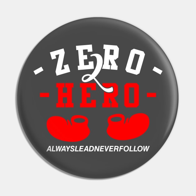 Zero2hero Zero Two Hero Pin Teepublic