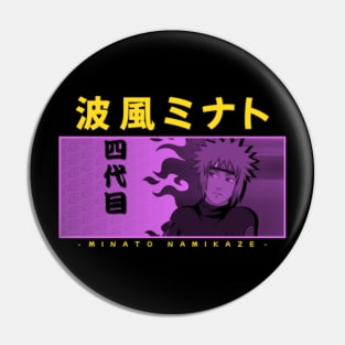 Minato Namikaze Anime Design Pins and Buttons for Sale | TeePublic