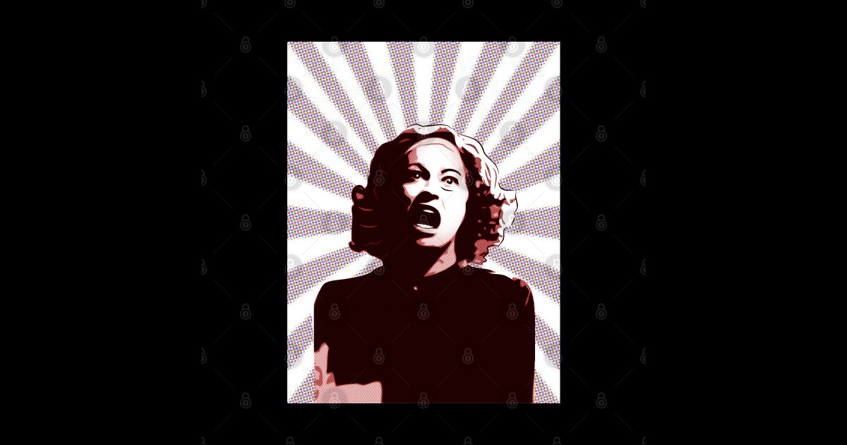 Mommie Dearest No Wire Hangers Ever Pop Art Mommie Dearest Sticker Teepublic