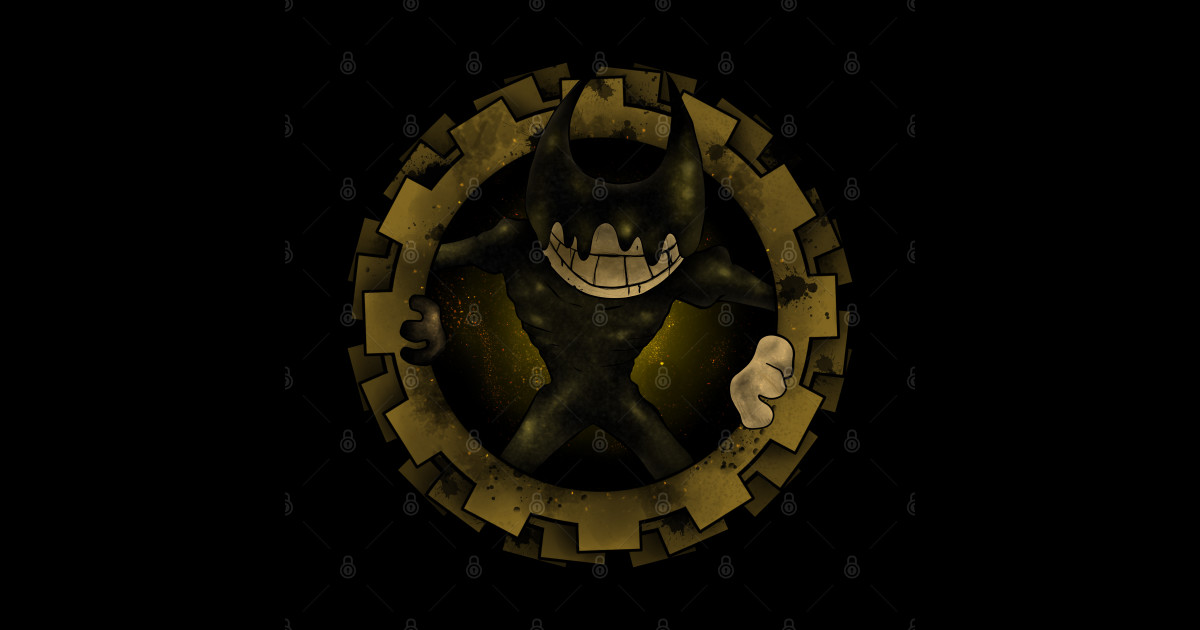 BATIM BATDR Bendy ink demon art - Bendy - Sticker | TeePublic