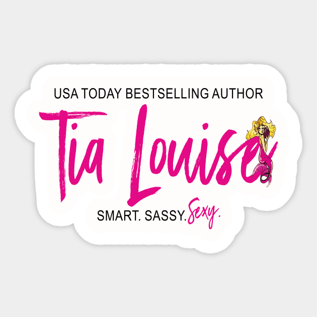 Tia Louise logo - Tialouise - Sticker | TeePublic