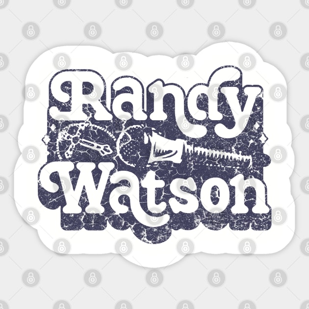 Randy Watson Vintage - Randy Watson - Sticker | TeePublic