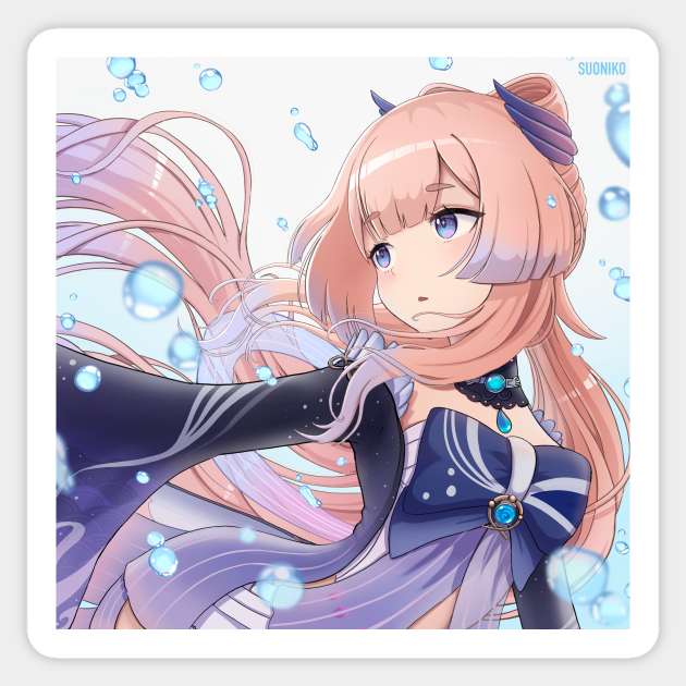 Kokomi - Genshin Impact - Sticker | TeePublic
