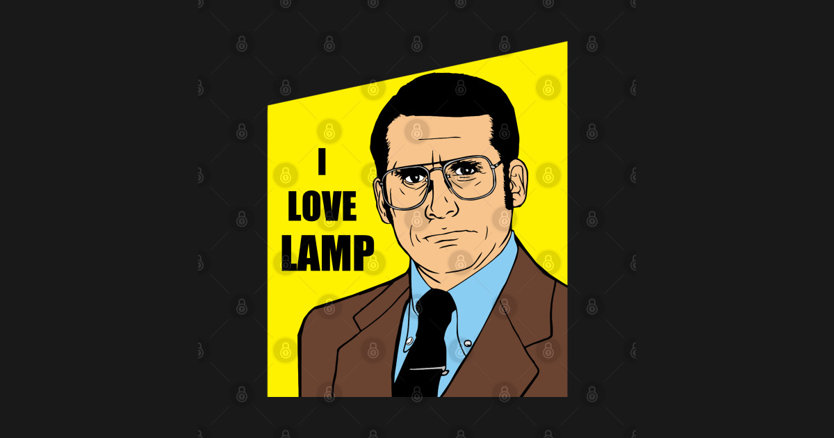 I love lamp - Anchorman - T-Shirt | TeePublic