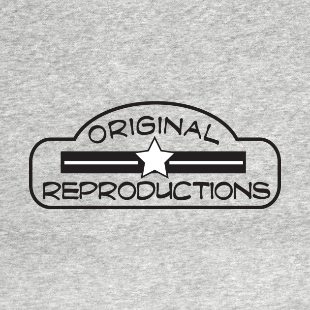 Original Reproductions - Oblong Logo - Logo - T-Shirt | TeePublic