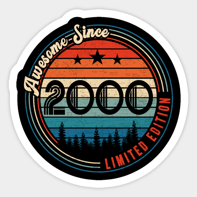 Awesome Since 2000 22 Birthday Gifts 22 Year Old - Awesome Since 2000 ...