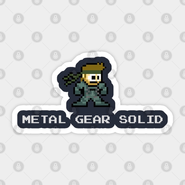 Mega Gear Solid - Mega - Sticker | TeePublic
