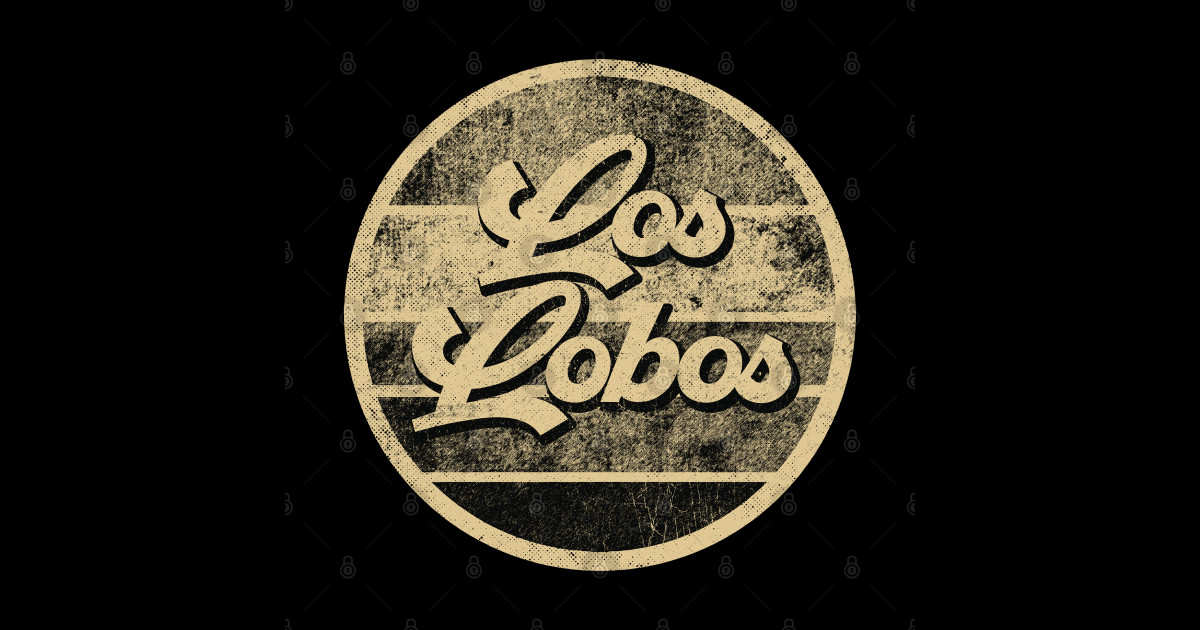 Los LobosArt drawing - Los Lobos - Sticker | TeePublic