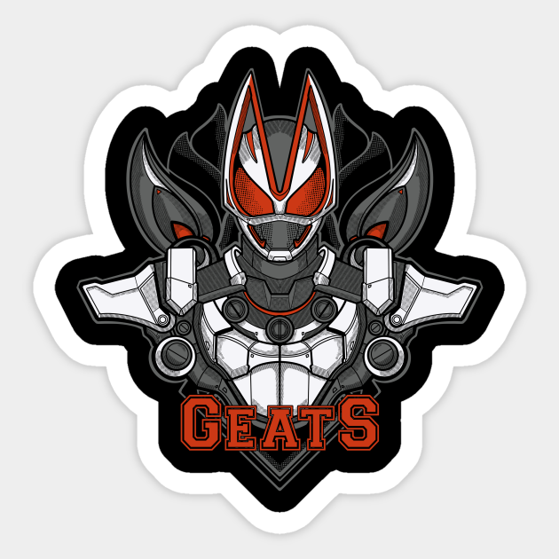 Kamen rider geats - Kamen Rider Geats - Sticker | TeePublic