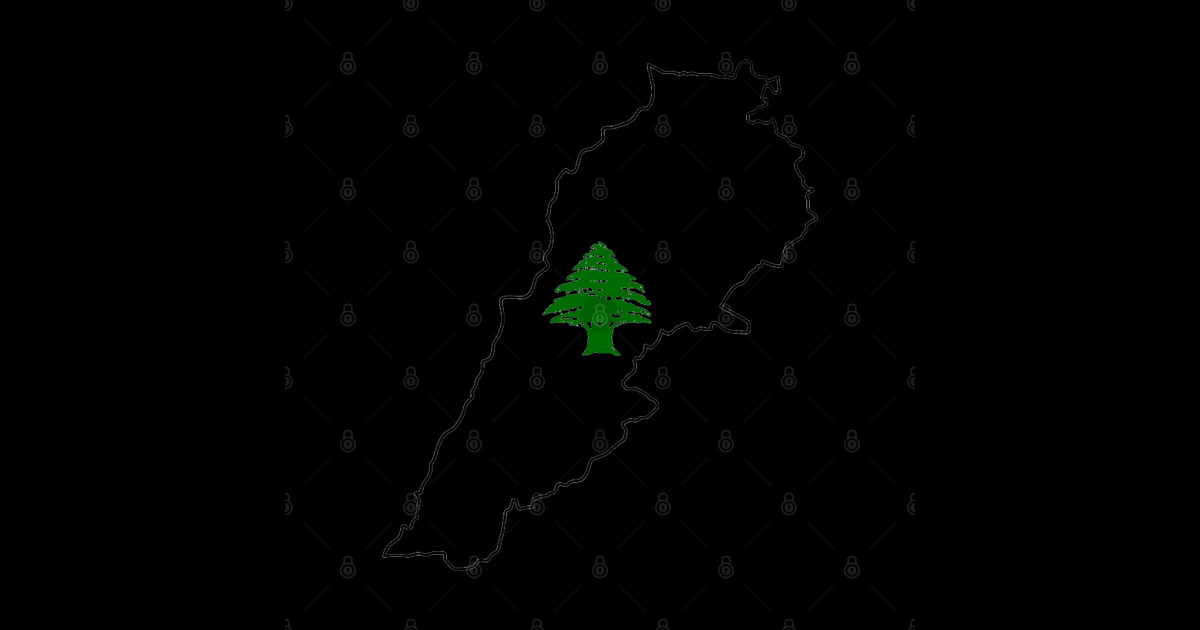 Cedar lebanese - Lebanese Cedar - Sticker | TeePublic