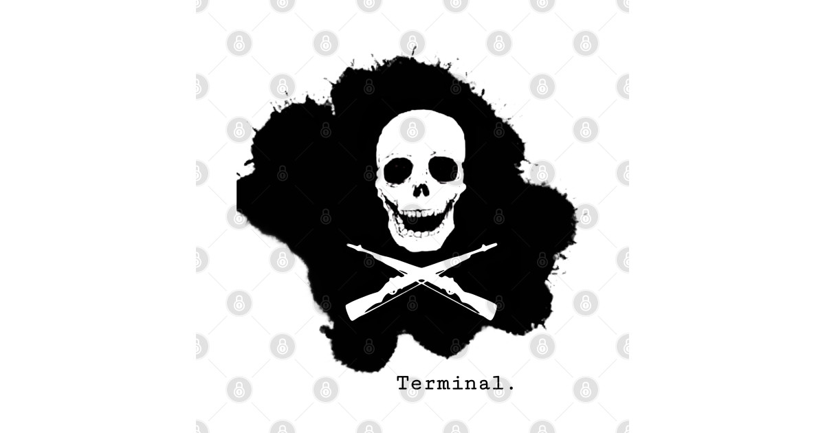 Terminal Logo - Skull - T-Shirt | TeePublic