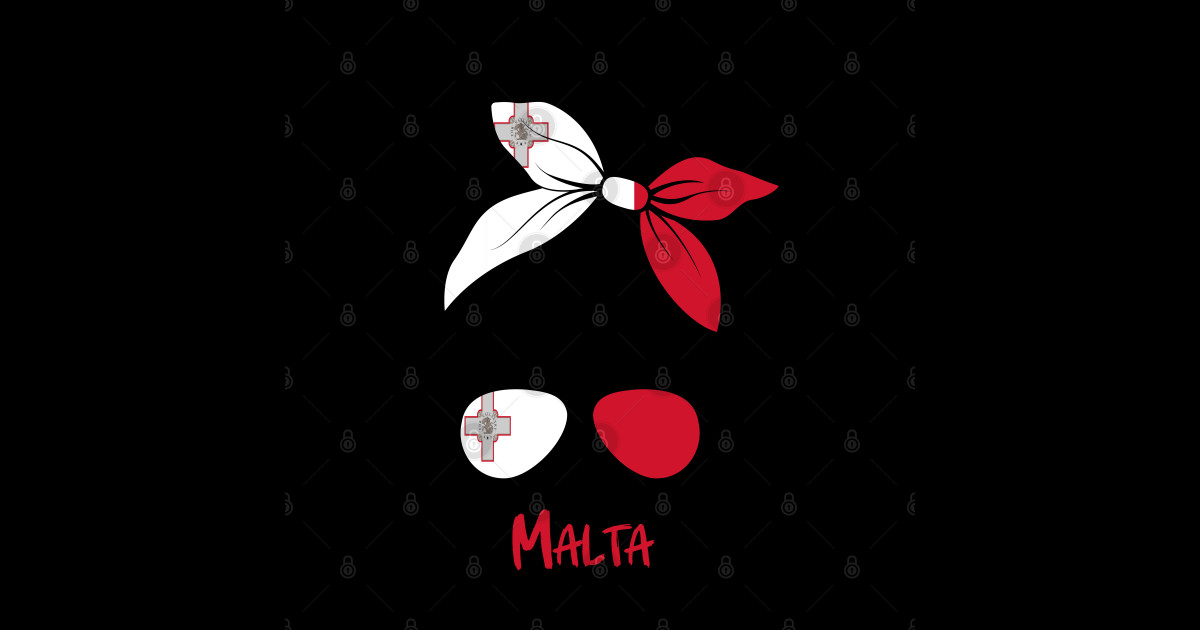 Malta girl, Malta Flag, Malta gift heritage, Maltese girlfriend ...