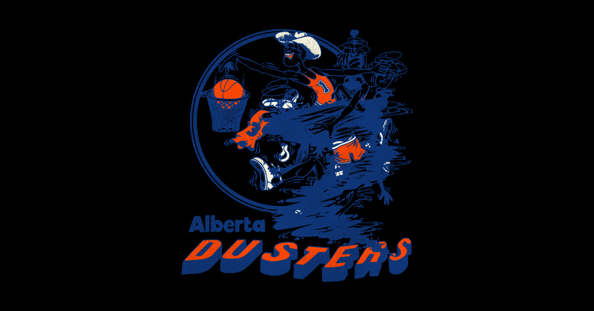 Defunct Alberta Dusters Basketball Team - Basketball - Magnet | TeePublic