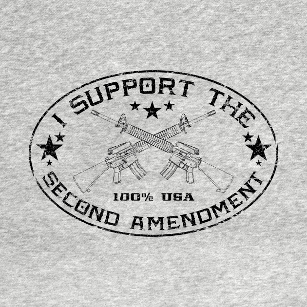 I Support the 2nd Amendment - 2nd Amendment - T-Shirt | TeePublic