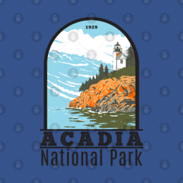 Acadia National Park Bar Harbor Lighthouse - Acadia National Park - T ...