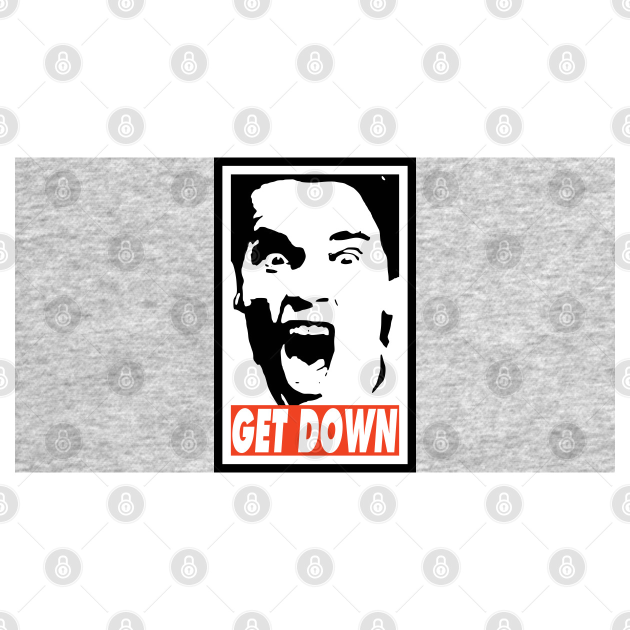 GET DOWN - Arnold Schwarzenegger - T-Shirt | TeePublic