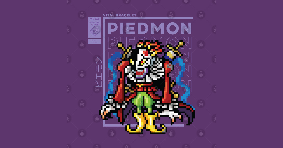 digimon vb piedmon - Digimon - T-Shirt | TeePublic