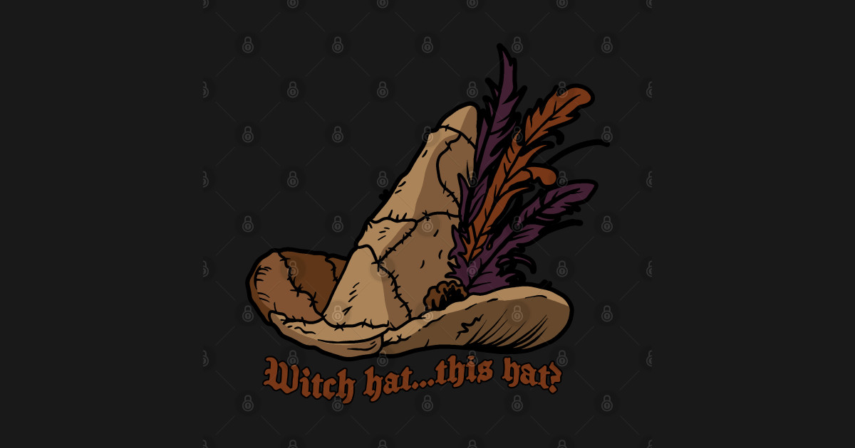 Laszlo's witch skin hat - Laszlos Witch Skin Hat - T-Shirt | TeePublic