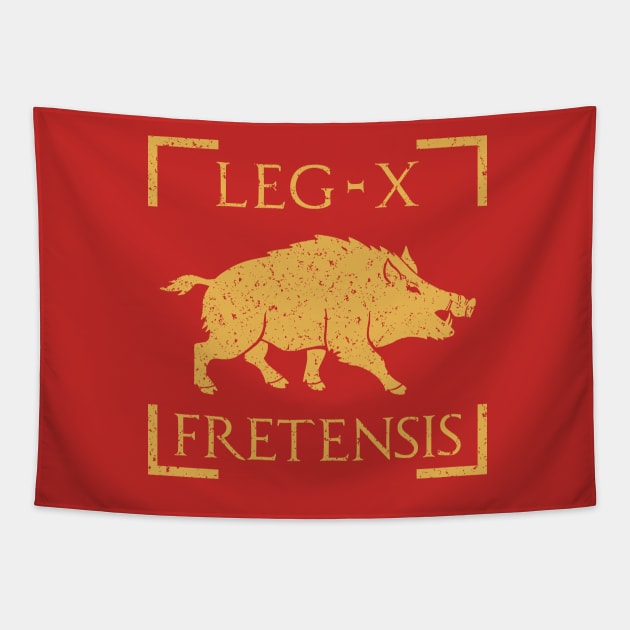 Legio X Fretensis Boar Emblem Roman Legion - Vexillum - Tapestry ...