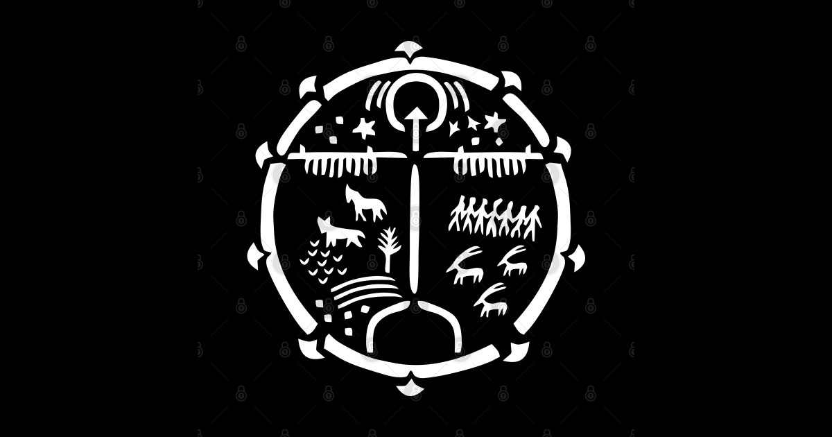 Kam Drum (White) - Drum - Sticker | TeePublic