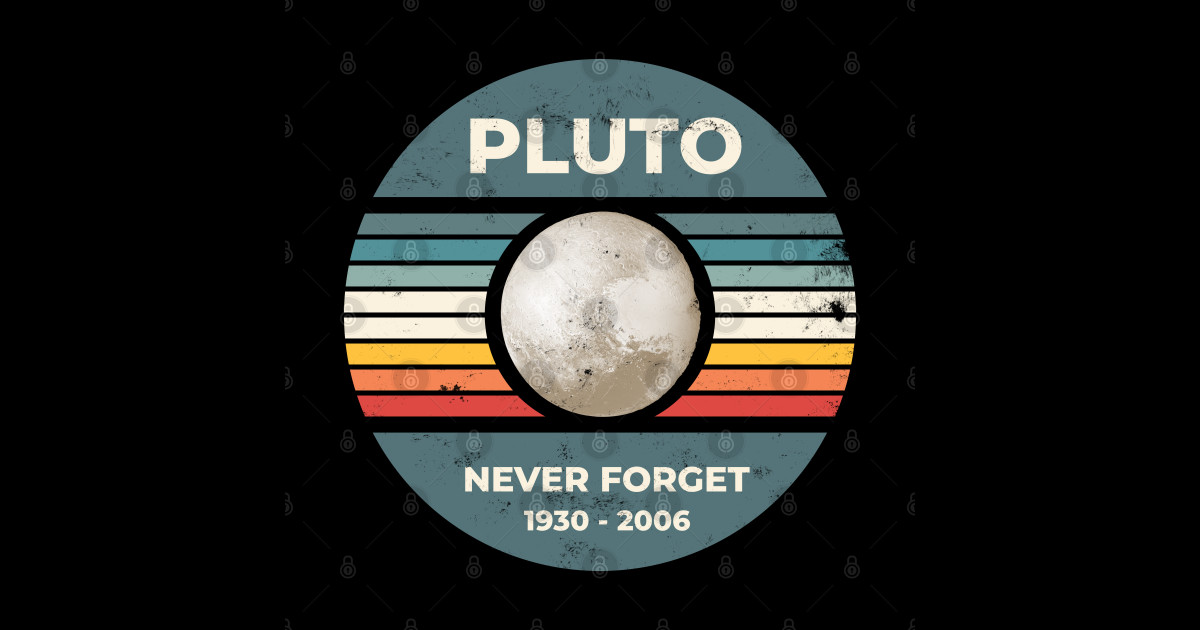 Remember Pluto - Remember Pluto - Sticker | TeePublic