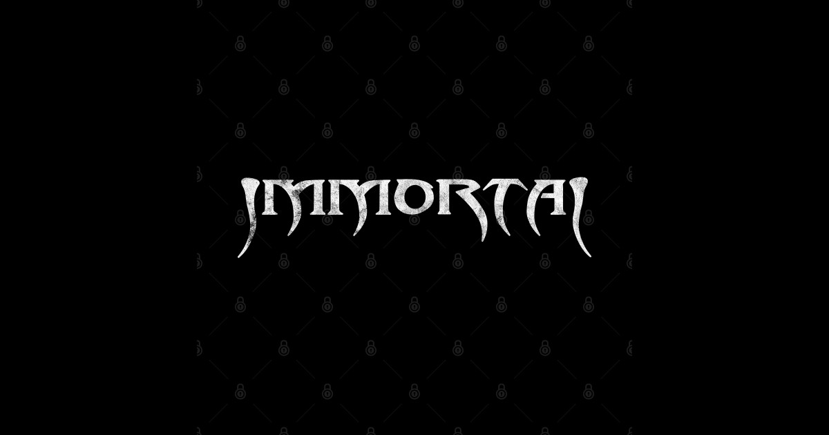 Distress Immortal - Immortal - Sticker | TeePublic
