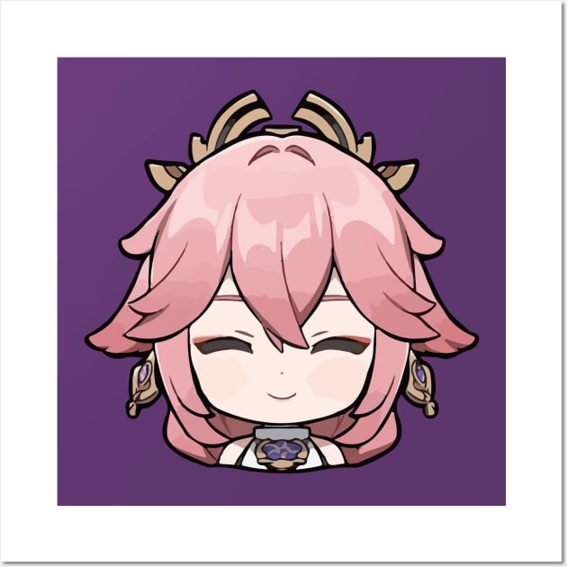Yae Smile [Genshin Impact] - Genshin Impact - Posters and Art Prints ...