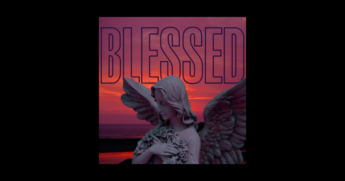 BLESSED SUNSET - Blessed By God - Sticker | TeePublic