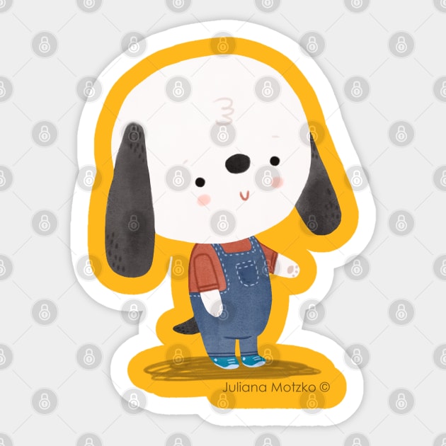 Ted The Dog - Dog - Sticker | TeePublic