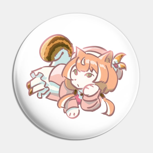Fanmerch Ayunda risu meme cat - hololive ID #2 - Meme - Pin | TeePublic
