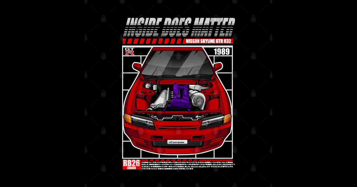 JDM LEGEND NISSAN SKYLINE GTR R32-RED - Nissan Skyline Gtr R32 ...