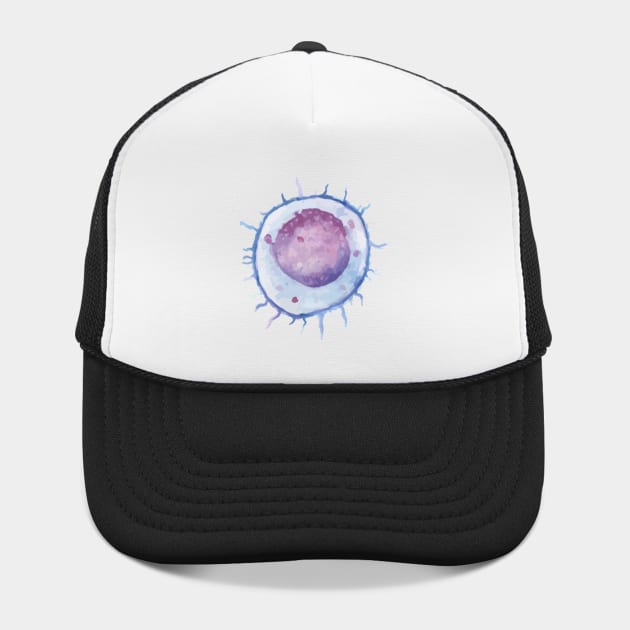 T cell WBC white blood cell - B Cell - Hat | TeePublic