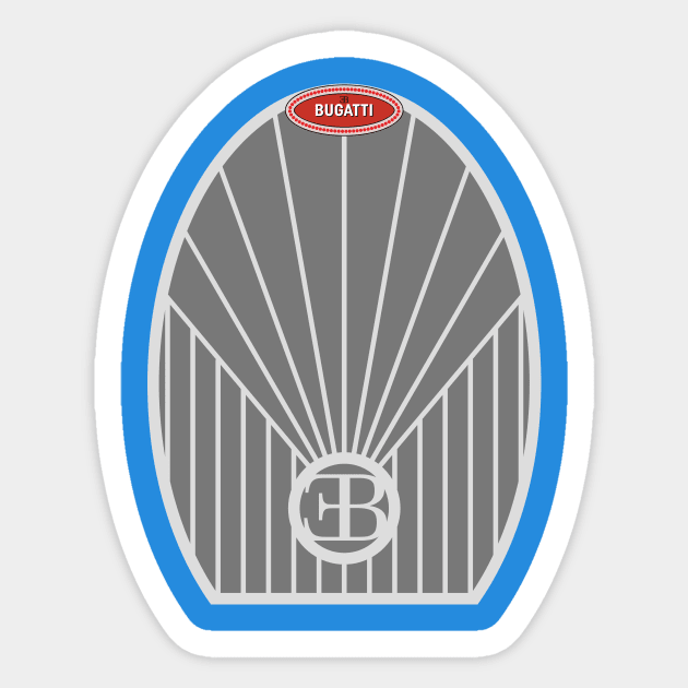 Bugatti Type 50 - Bugatti - Sticker | TeePublic