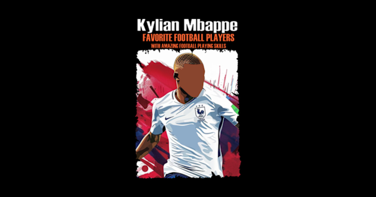 KYLIAN MBAPPE FAN ART - Kylian Mbappe Fan Art - Sticker | TeePublic