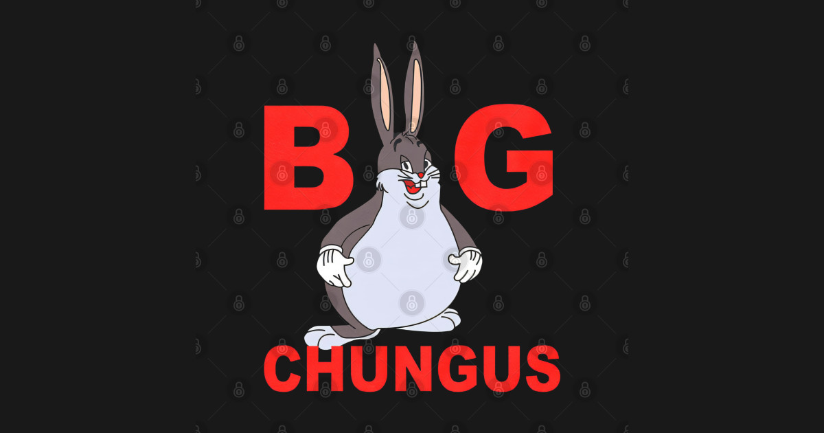 Fat Bunny Big Chungus - Fat Bunny Big Chungus - T-Shirt | TeePublic