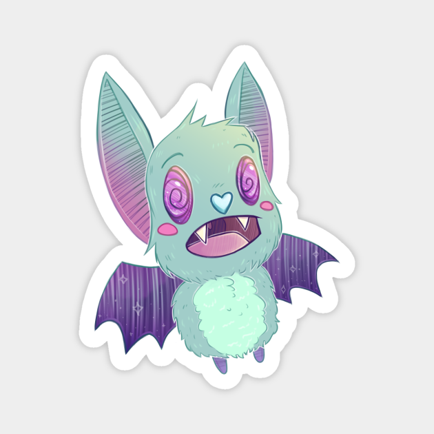 Going Batty - Cute Bat - Magnet | TeePublic