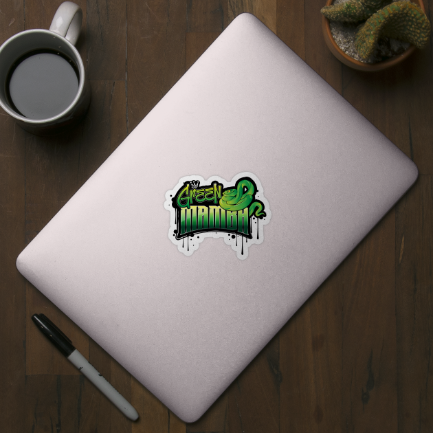 Green Mamba - Green Mamba - Sticker | TeePublic