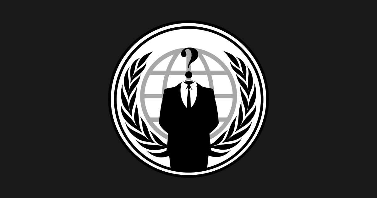 Anonymous - Anonymous - Sticker | TeePublic
