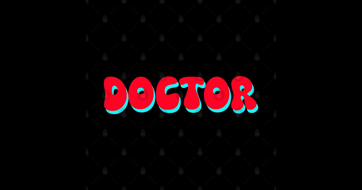 Retro doctor - Retro Doctor - Sticker | TeePublic