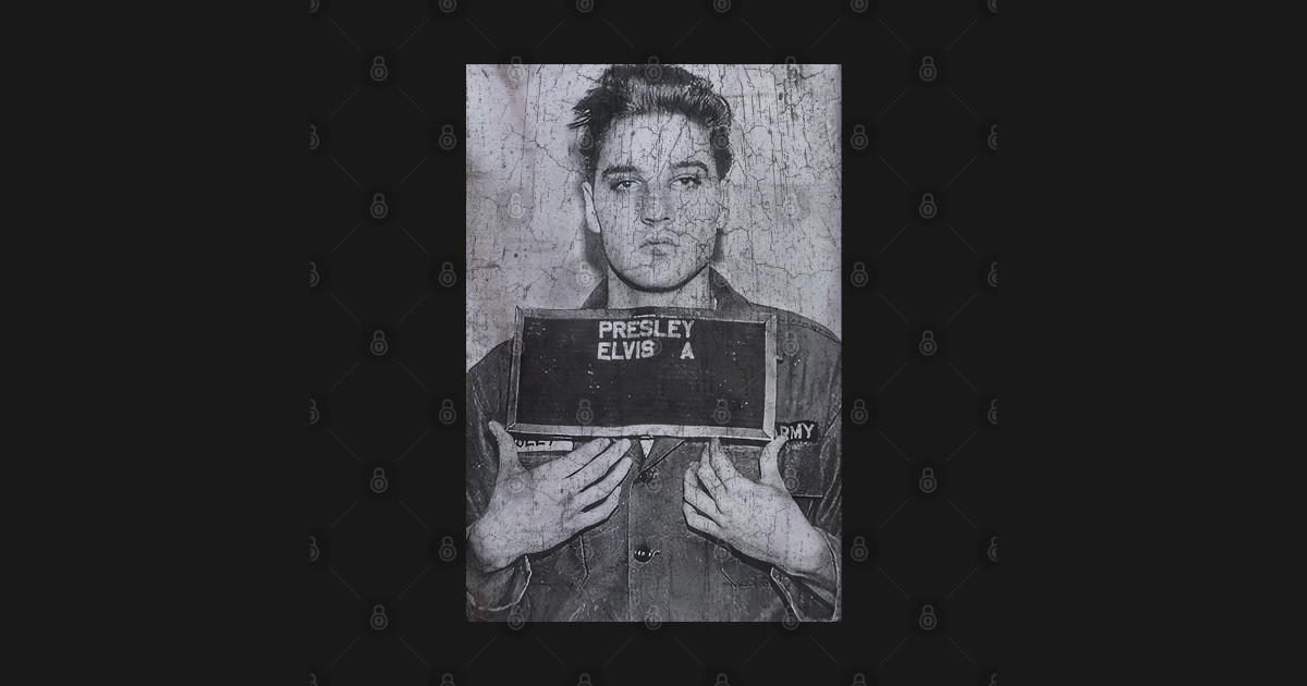 Mugshot Crime - "The King of Western Bop" - Rock And Roll - T-Shirt | TeePublic