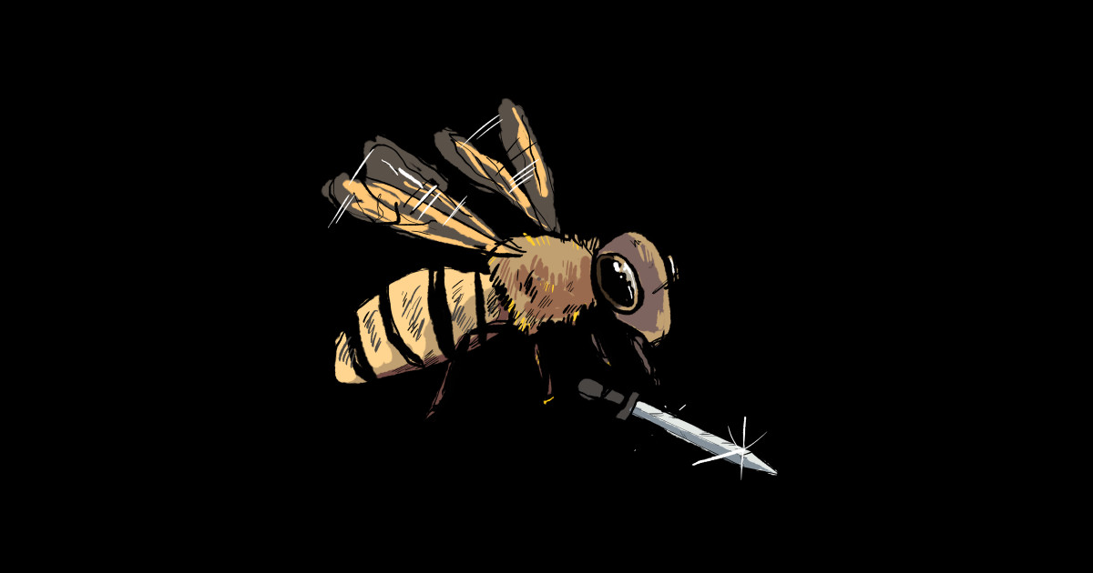 Bee Blade - Bee - T-Shirt | TeePublic