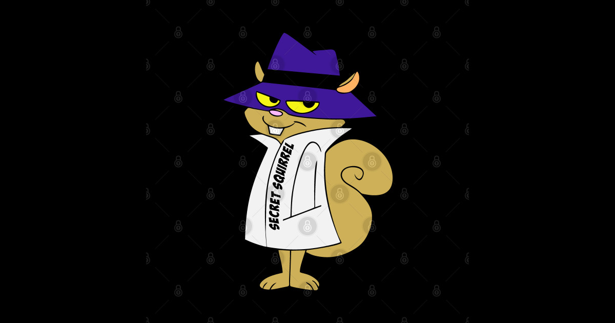 Secret Squirrel - Secret Squirrel - Sticker | TeePublic
