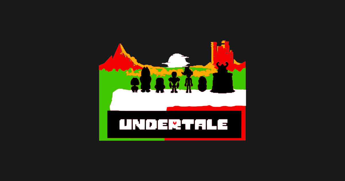 Undertale Surface - Undertale - T-Shirt | TeePublic
