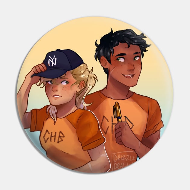 Percy And Beth - Percy Jackson And The Olympians - Pin | TeePublic